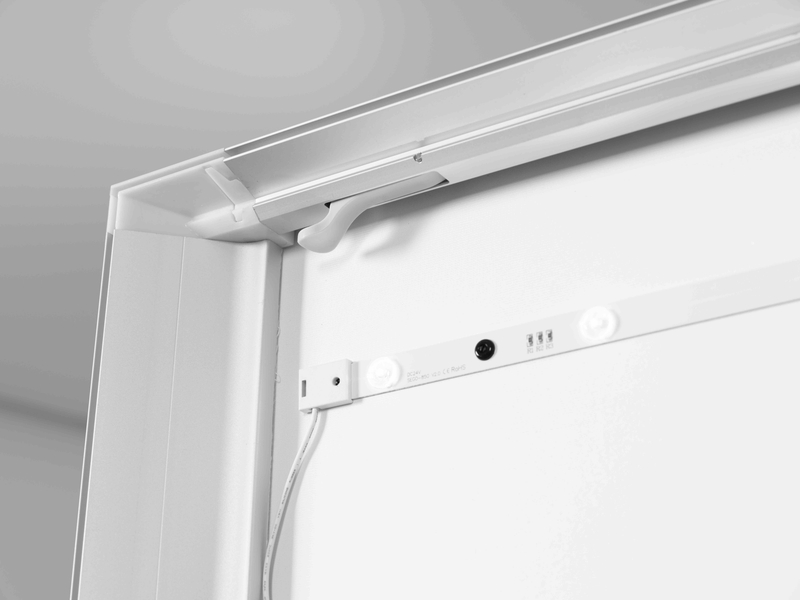 Qbic 60 backlit commands attention from every angle! Elevate your brand ...